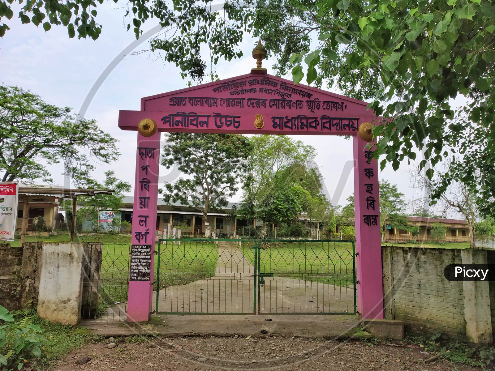Image of Village government school in Assam-OD921638-Picxy