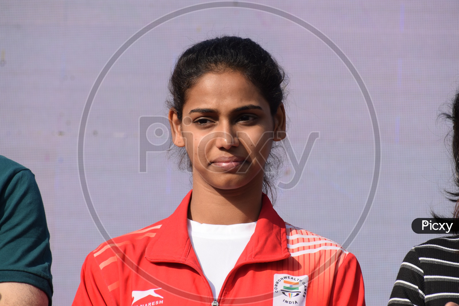 Image of Indian Rythmic Gymnastics Player Meghana Reddy at Run For Girl ...