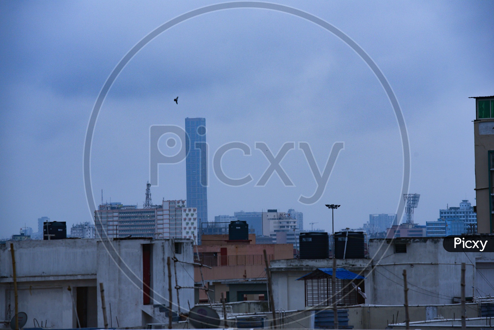 Image of A View Of The 42 Building , Tallest Building in Kolkata ...