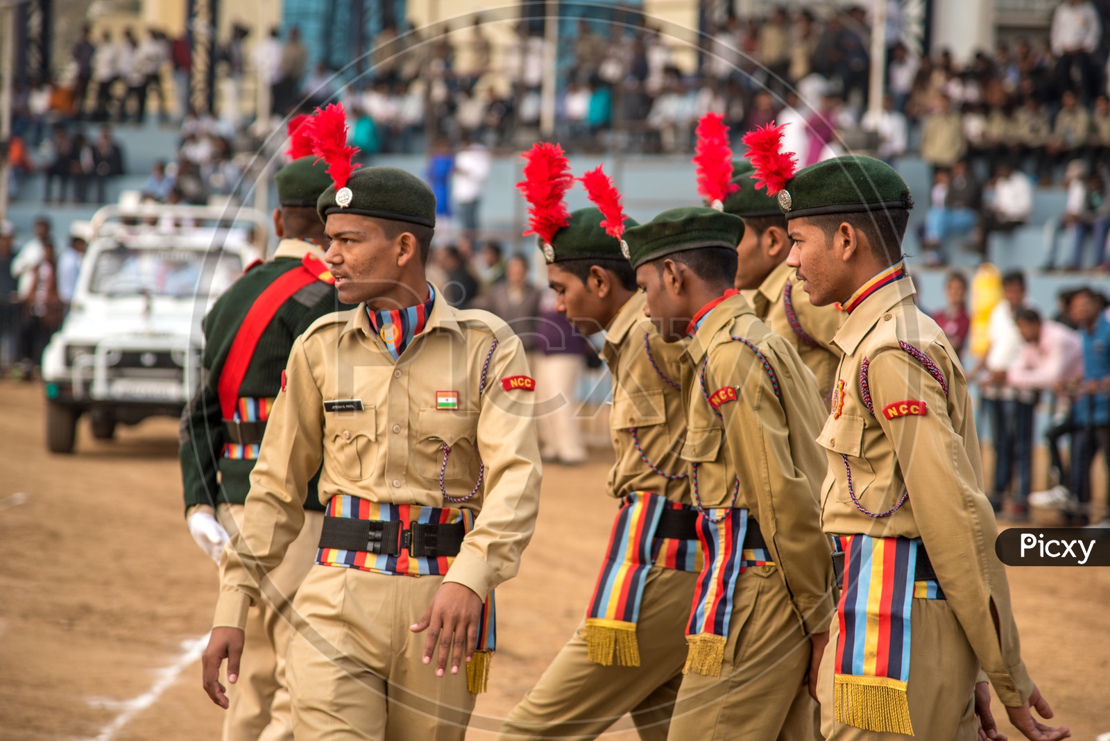 Image of NCC Cadet Corps in Independence Day Parade-HC155394-Picxy