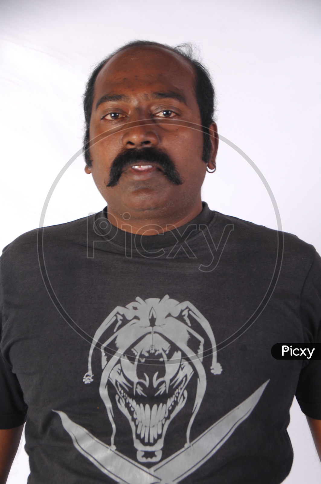 Image of Portrait Of a Indian Man Or Tollywood Movie Character Artist ...