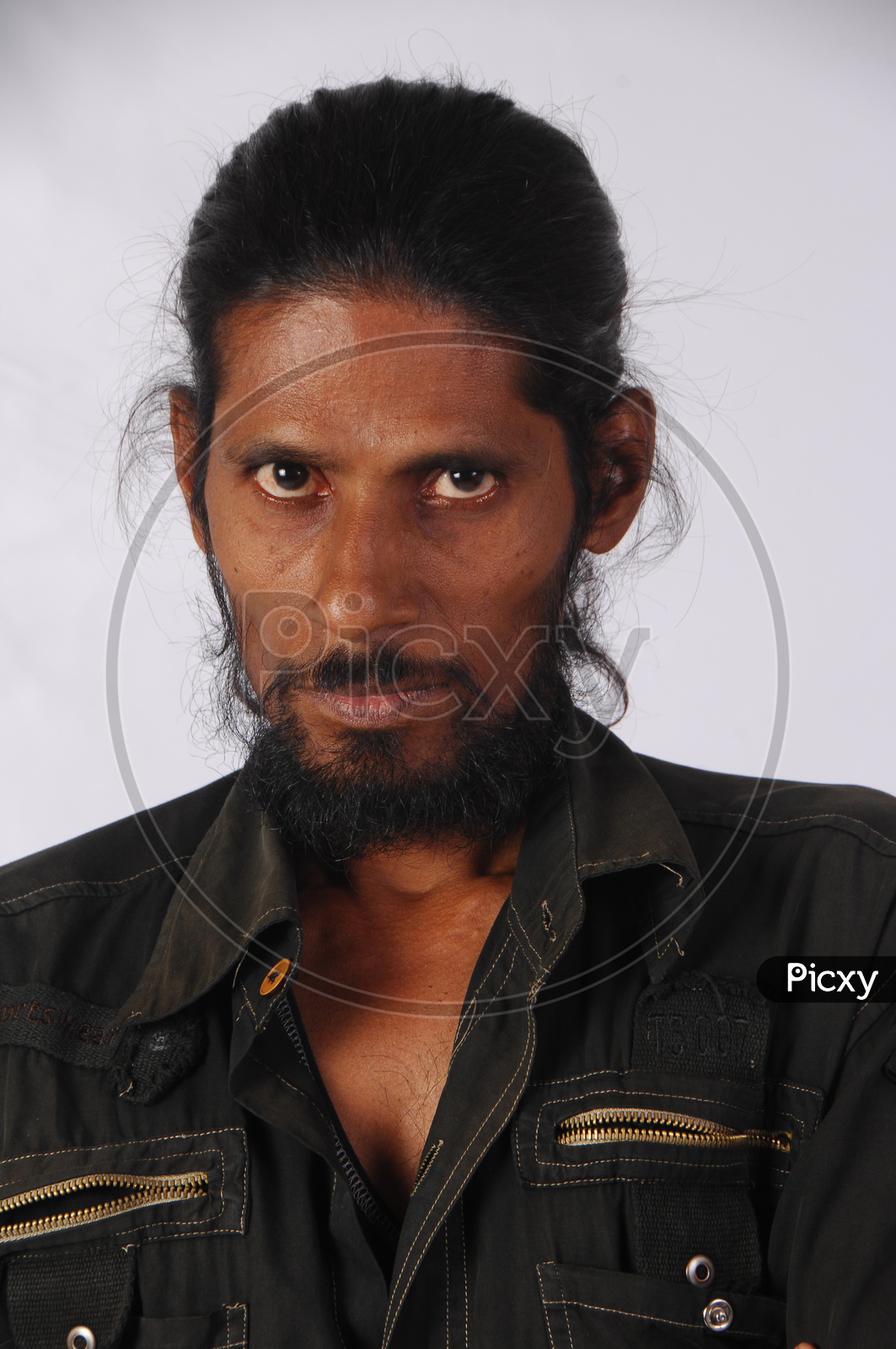 Image of Portrait Of a Indian Man Or Tollywood Movie Character Artist ...