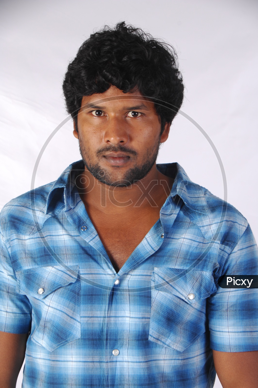 Image of Portrait Of a Indian Man Or Tollywood Movie Character Artist ...