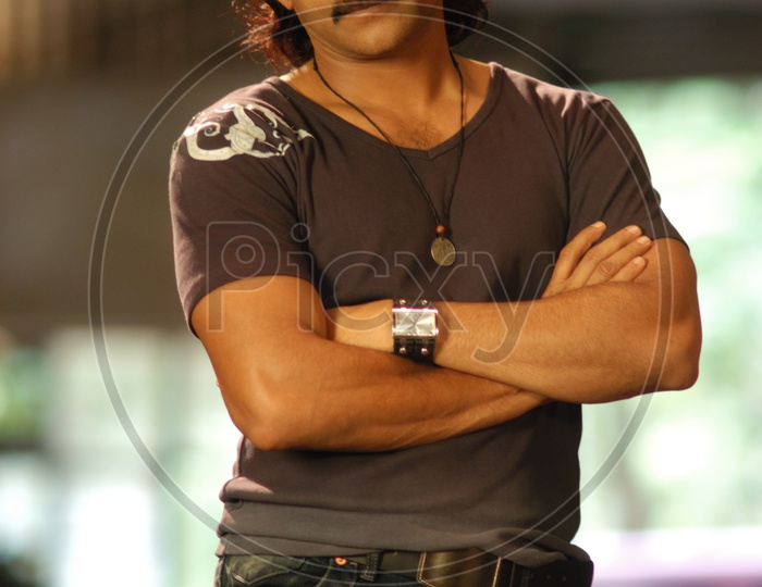 Image of South Indian Actor , Telugu Movies Or Films Hero Yuva Samrat ...