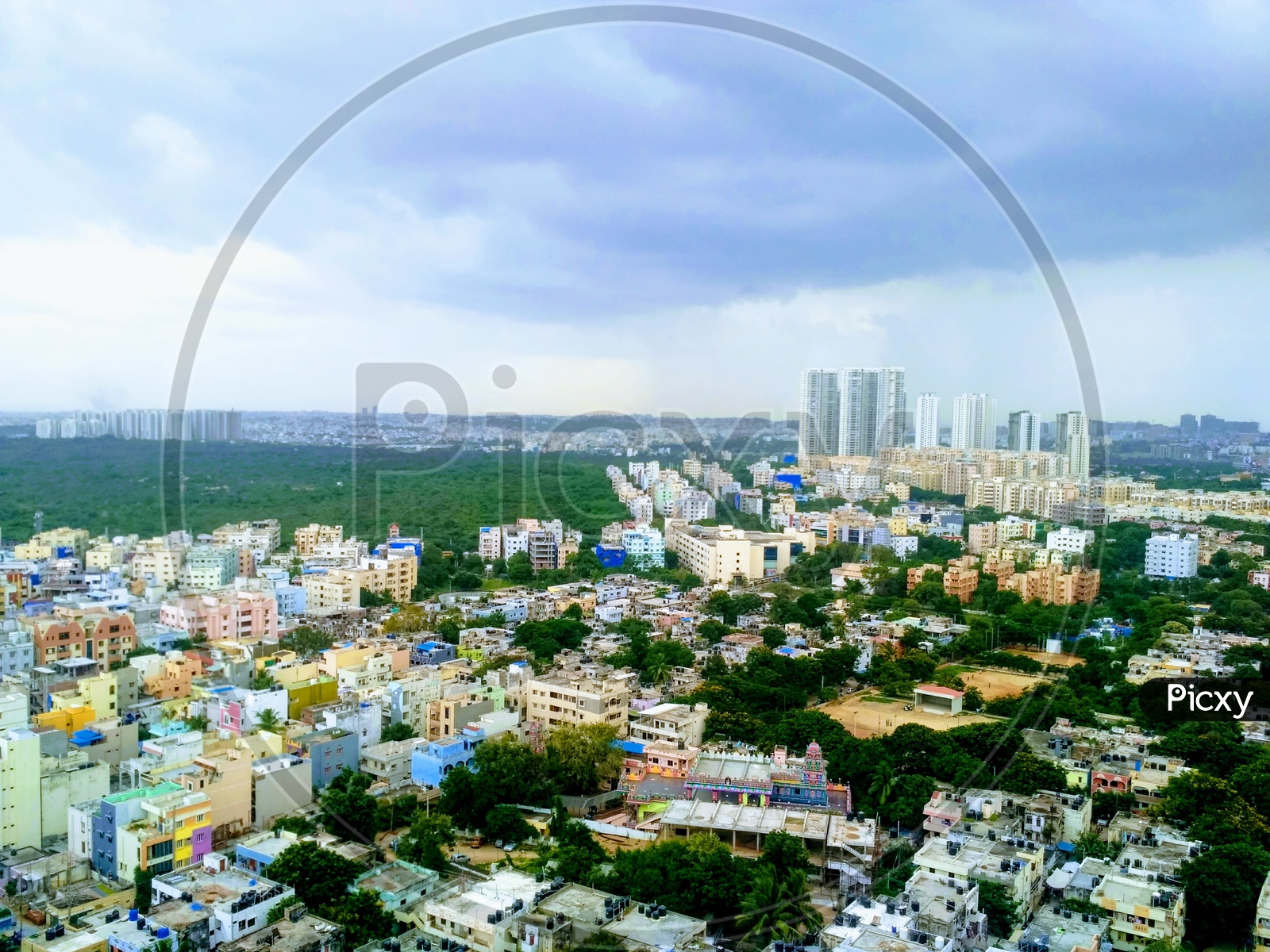Image of Aerial View Of KPHB colony-ZS497008-Picxy