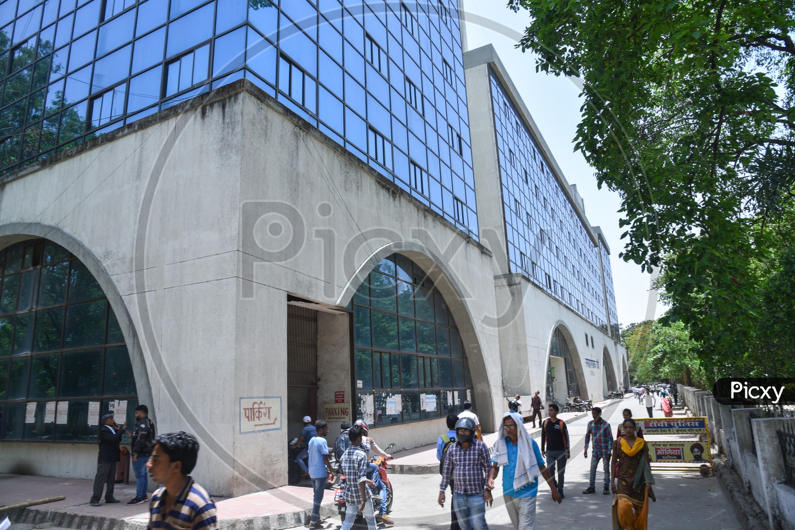 Image of Local Visitors or People At Collectorate Building in Ranchi ...
