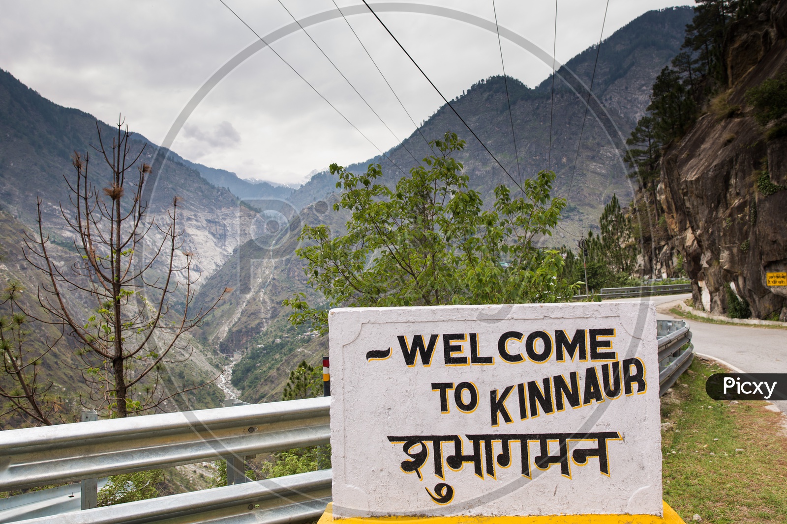 Image of A View Of Kinnaur River Valley-QS154837-Picxy
