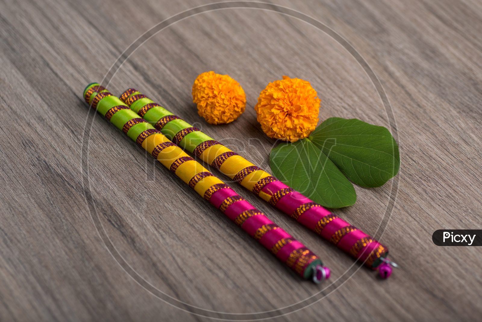 Image of Indian Festival Dussera or Navrathri Symbolic Representation ...
