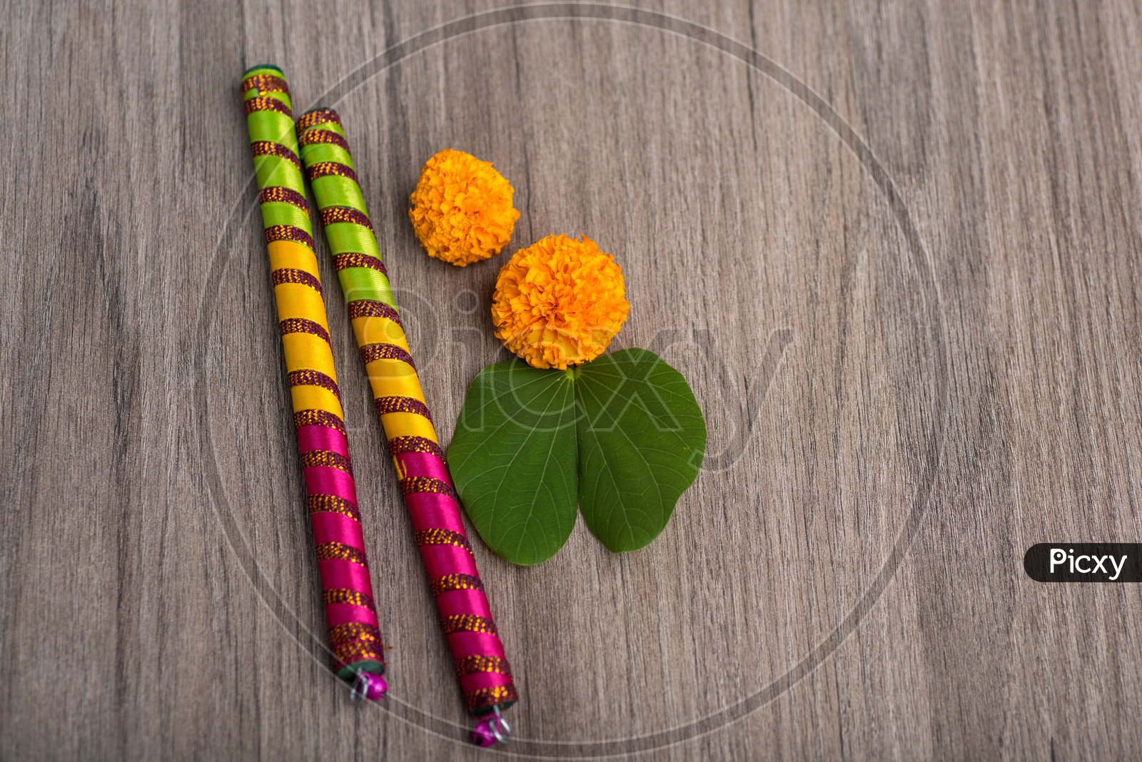 Image of Indian Festival Dussera or Navrathri Symbolic Representation ...