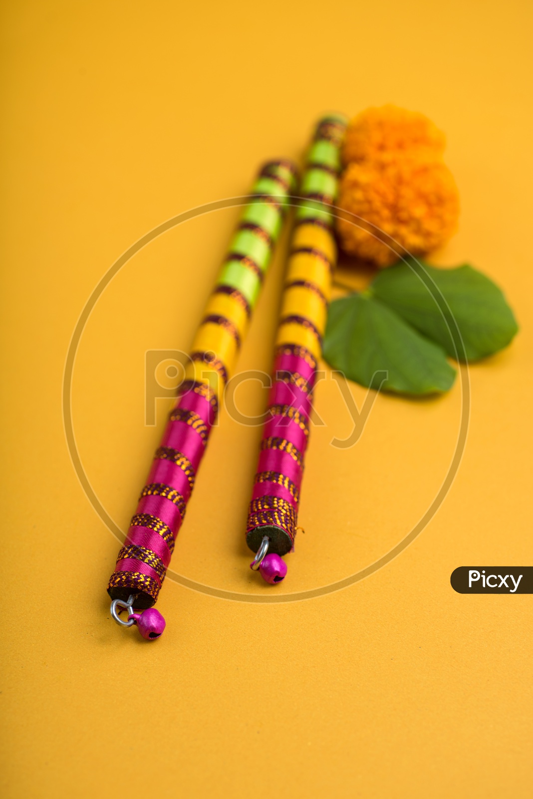 Image of Indian Festival Dussera or Navrathri Symbolic Representation ...