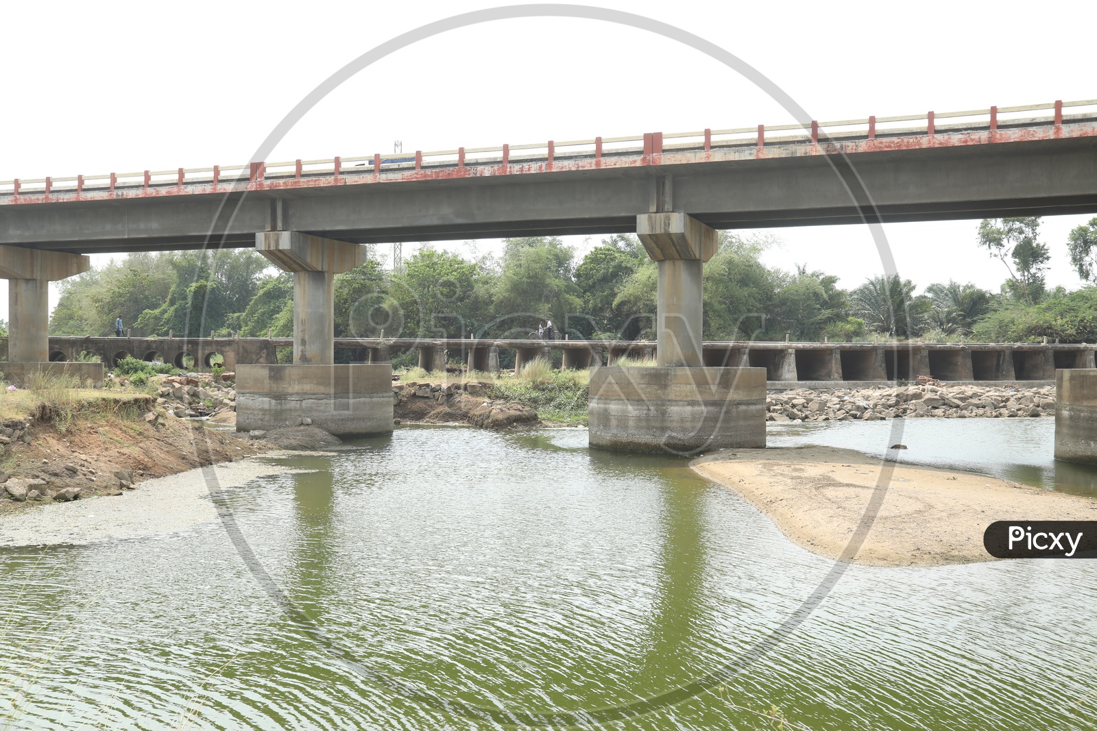 Image of A Bridge Over a Water Channel-HF763217-Picxy