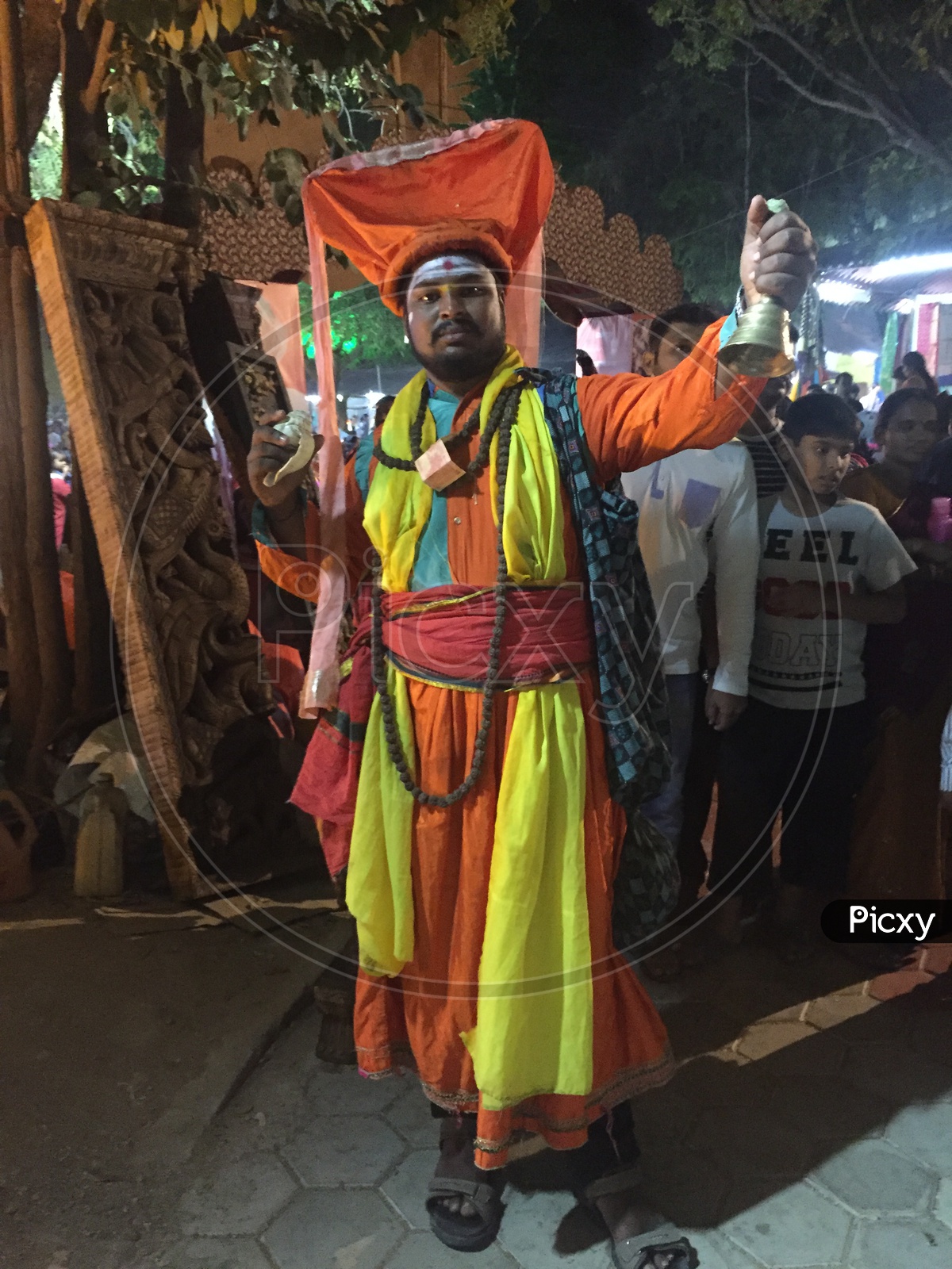 Image of Budabukkala Swamy , A Telugu State Street Beggar By Telling ...