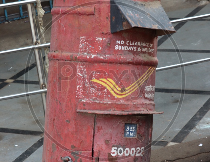 Image of Indian Post Post Box-CA172099-Picxy