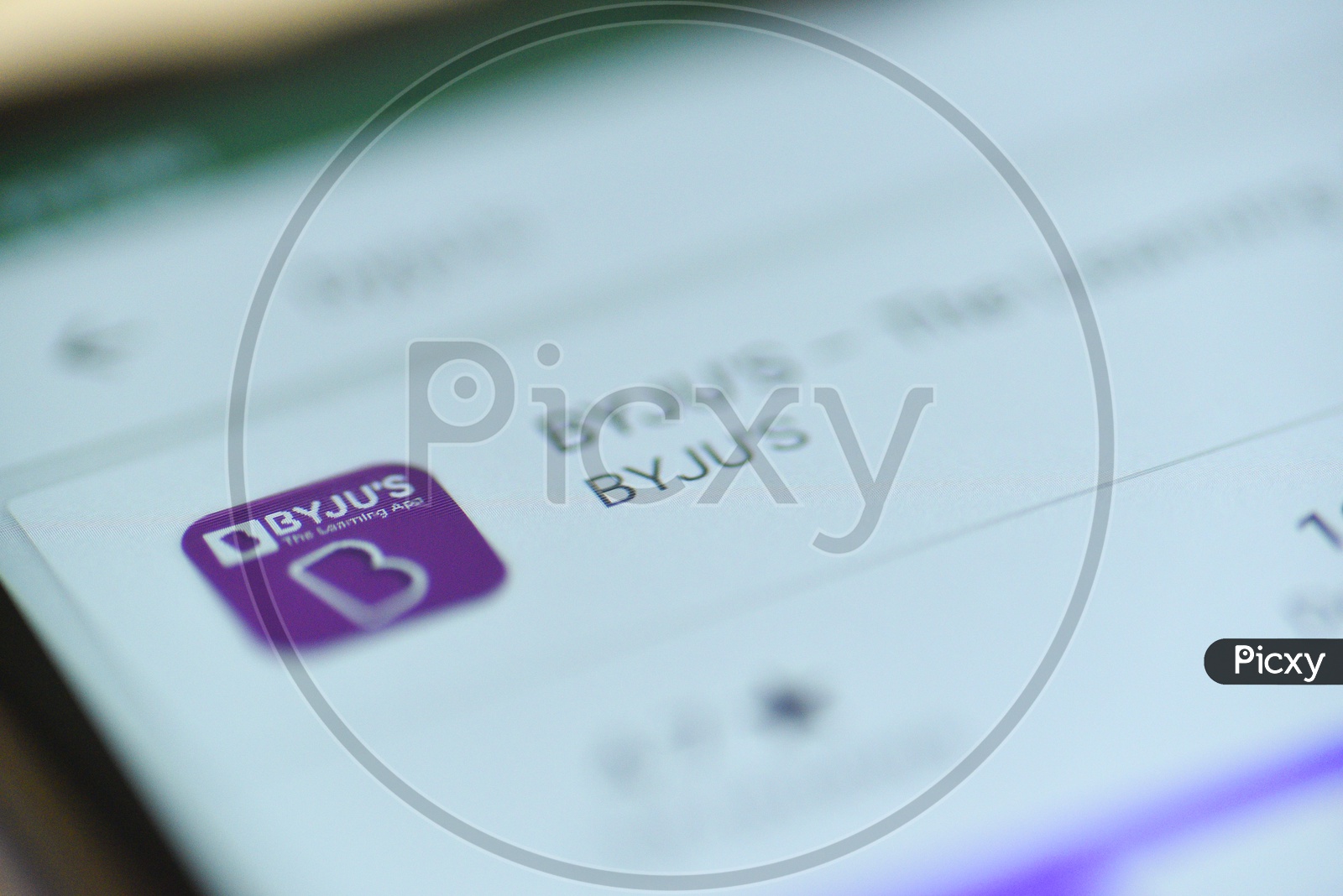 Image of BYJU's Or BYJUS The Learning App or Application in Mobile or ...