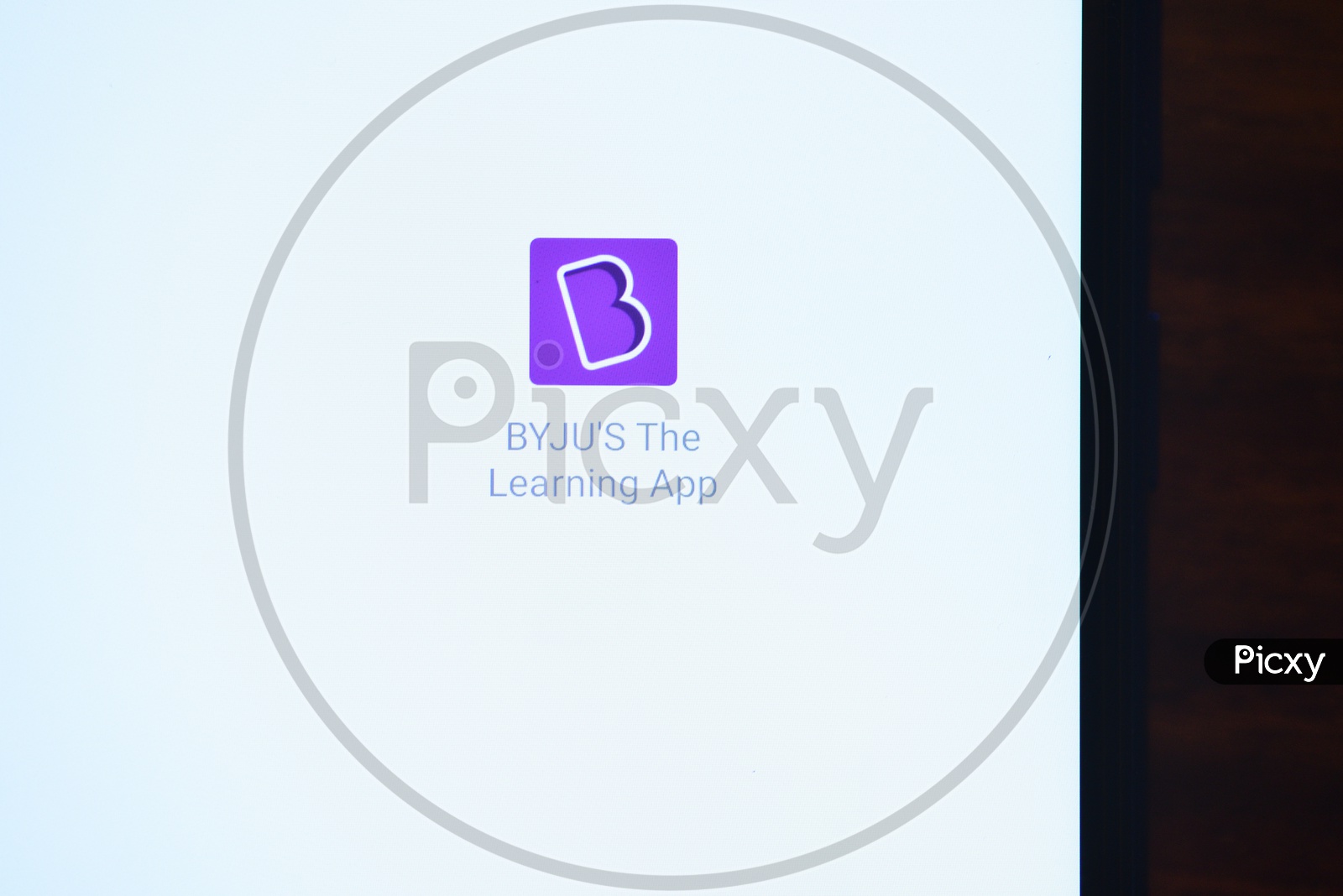 Image of BYJUS OR BYJU'S The Learning App Installed Icon on Smartphone ...