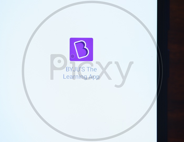 Image of BYJUS OR BYJU'S The Learning App Installed Icon on Smartphone ...