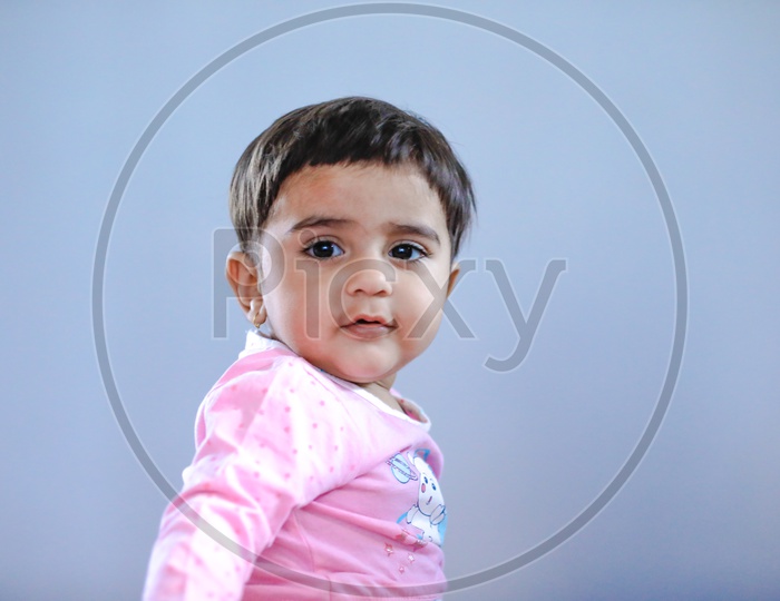 Image of Cute Indian Baby Girl-CL296618-Picxy