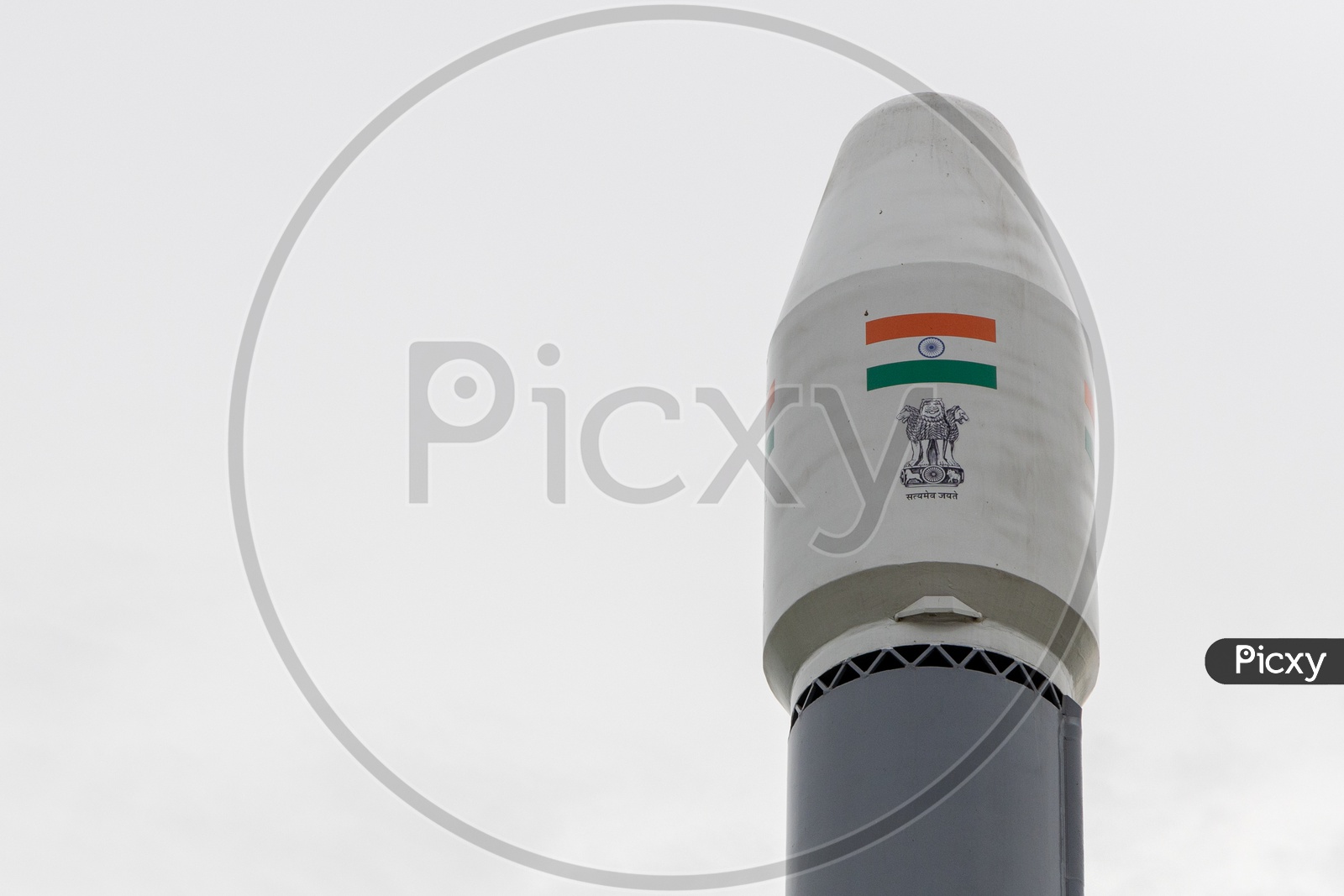 Image of PSLV And GSLV Model Rockets In Display At Satish Dhawan Space ...