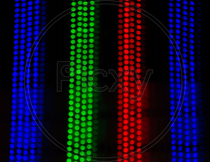 Image of Abstract Led Light Bokeh Patterns Background-YJ472737-Picxy