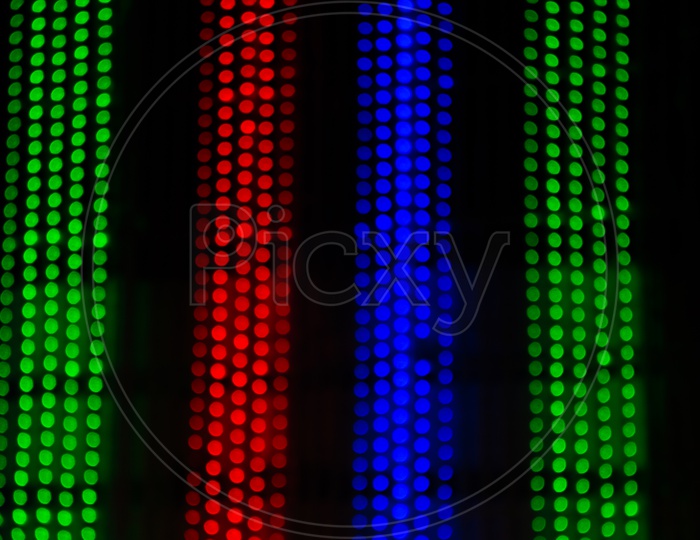 Image of Abstract Led Light Bokeh Patterns Background-DY803507-Picxy