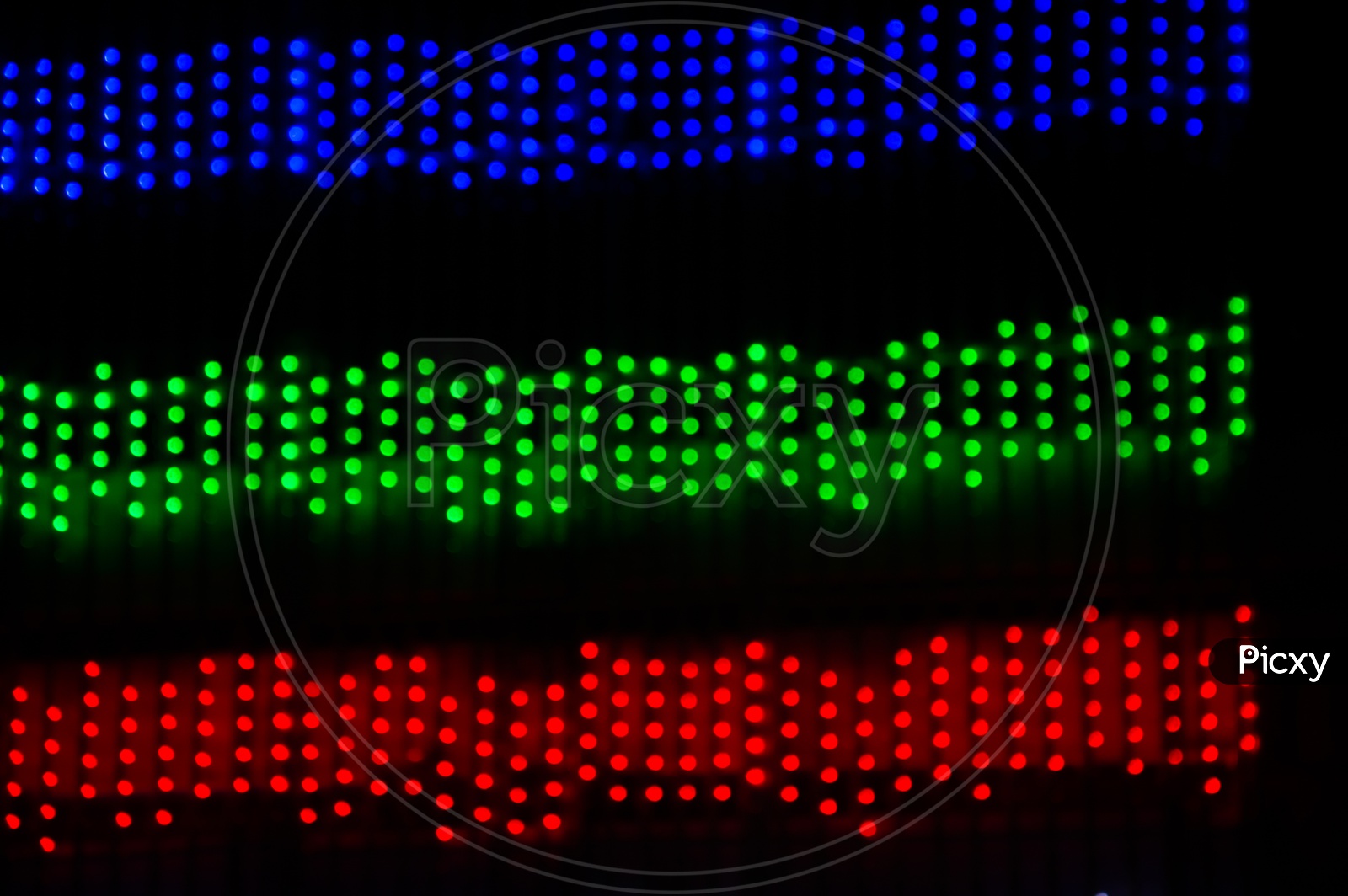 Image of Abstract Led Light Bokeh Patterns Background-BR272904-Picxy