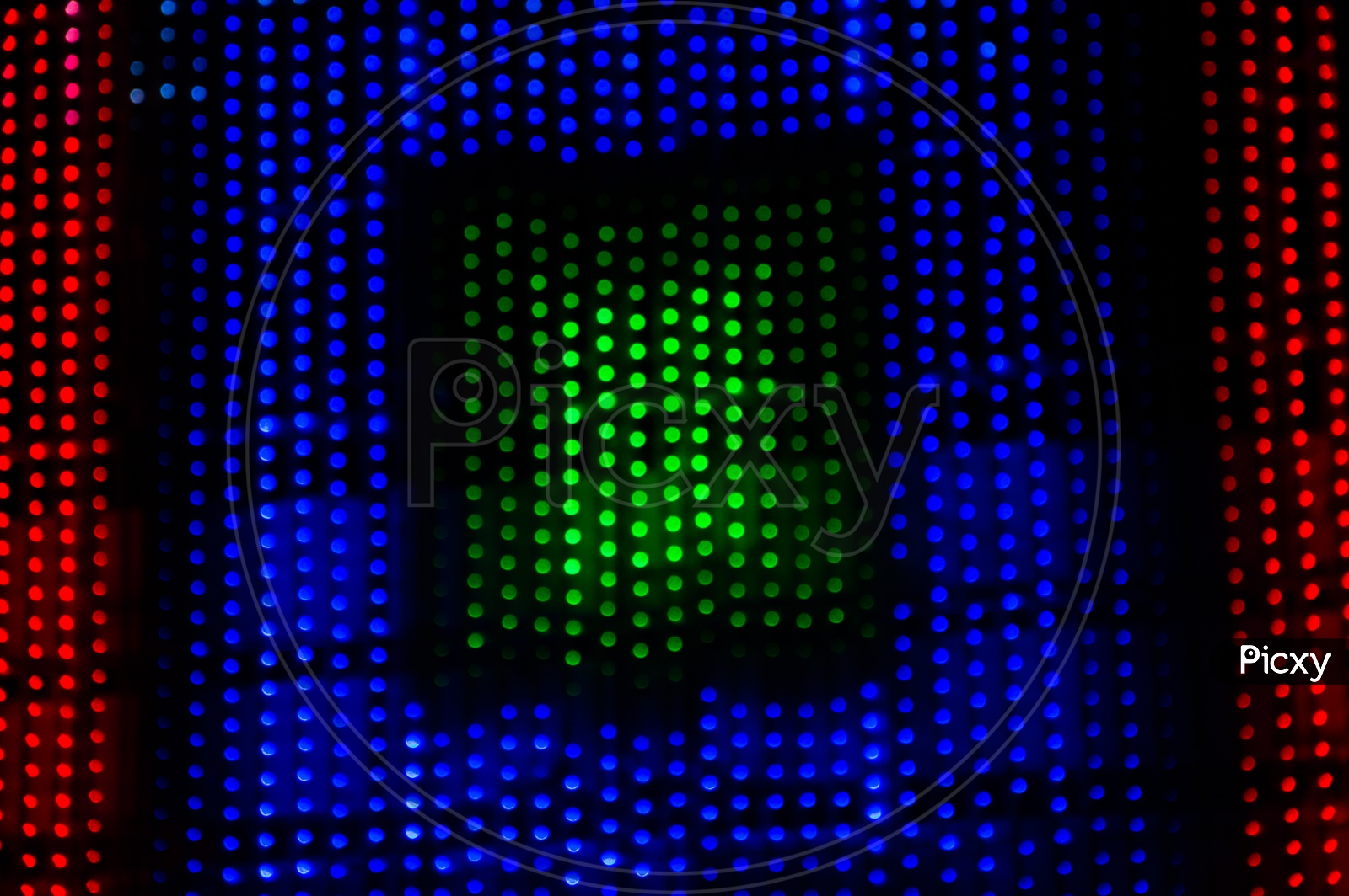 Image of Abstract Led Light Bokeh Patterns Background-ZF561983-Picxy