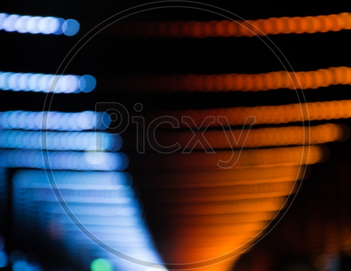 Image of Abstract Led Light Bokeh Patterns Background-BP265637-Picxy