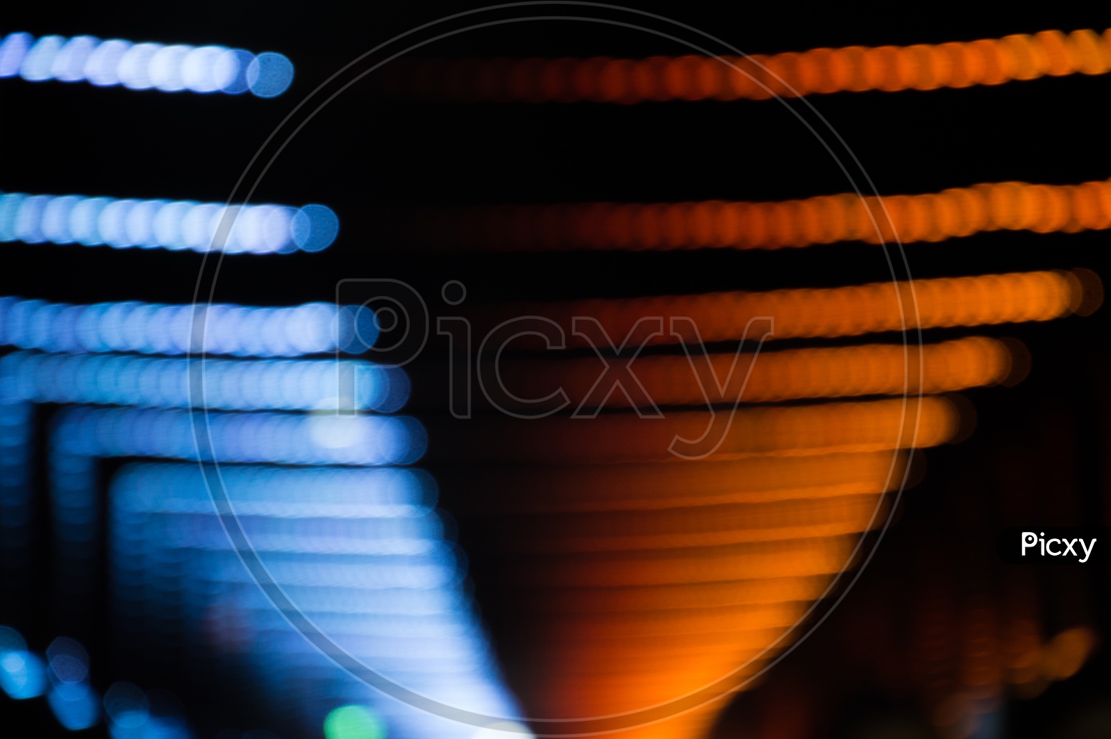 Image of Abstract Led Light Bokeh Patterns Background-BP265637-Picxy