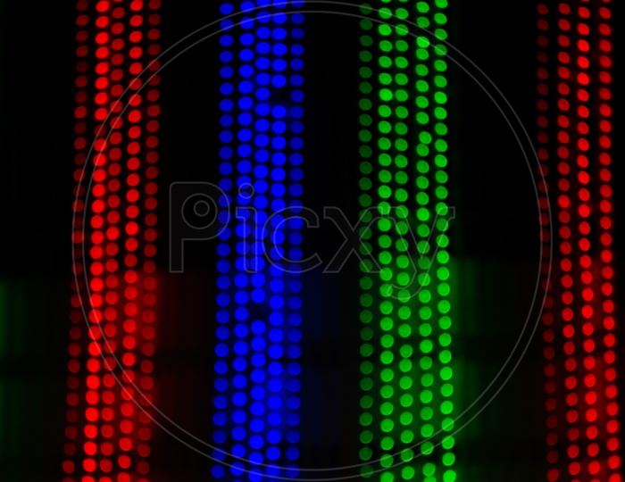 Image of Abstract Led Light Bokeh Patterns Background-YJ472737-Picxy