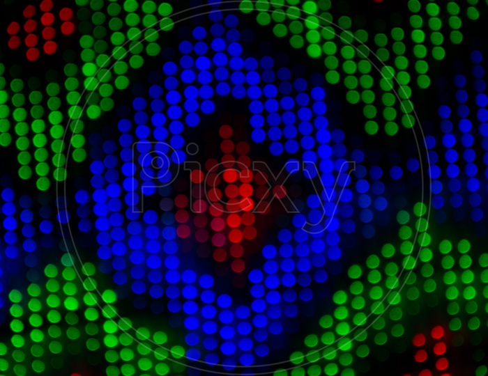 Image of Abstract Led Light Bokeh Patterns Background-ZS964283-Picxy