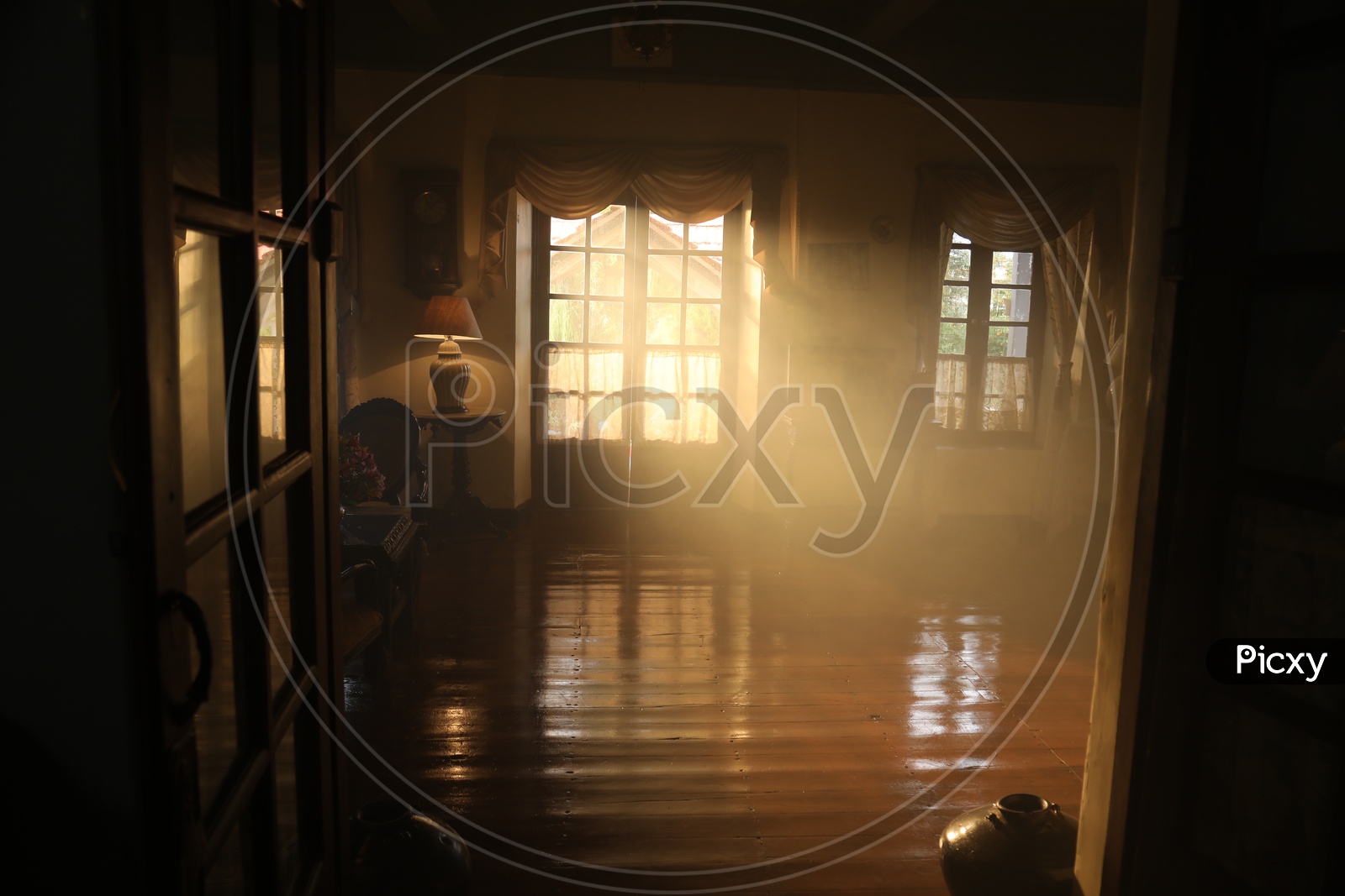 Image of Sunlight Falling into A House Through Window-LH832938-Picxy