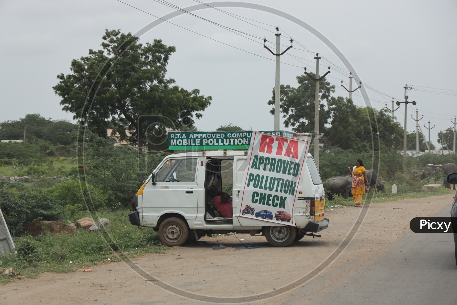 Image of RTA Approved Computerised Mobile Pollution Check Unit-TM596600 ...