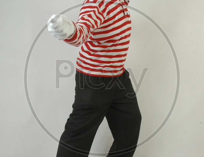 Image of Mime Artist With Expressions-ES897058-Picxy