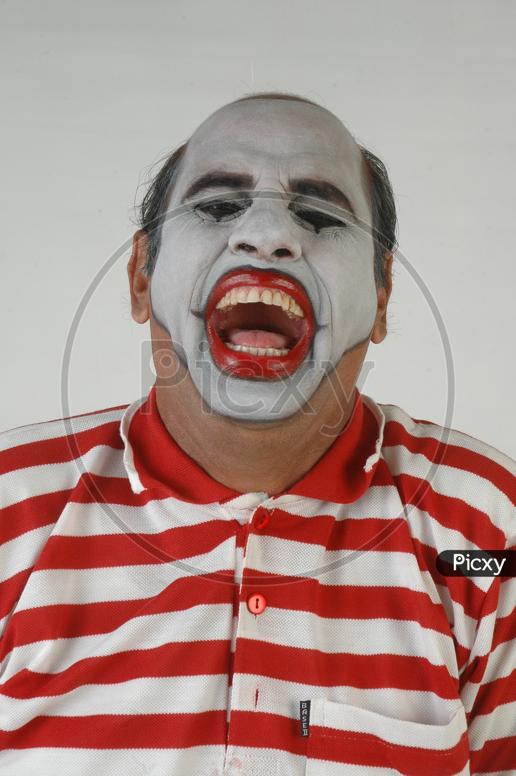 Image of Mime Artist With Expressions-XD393345-Picxy