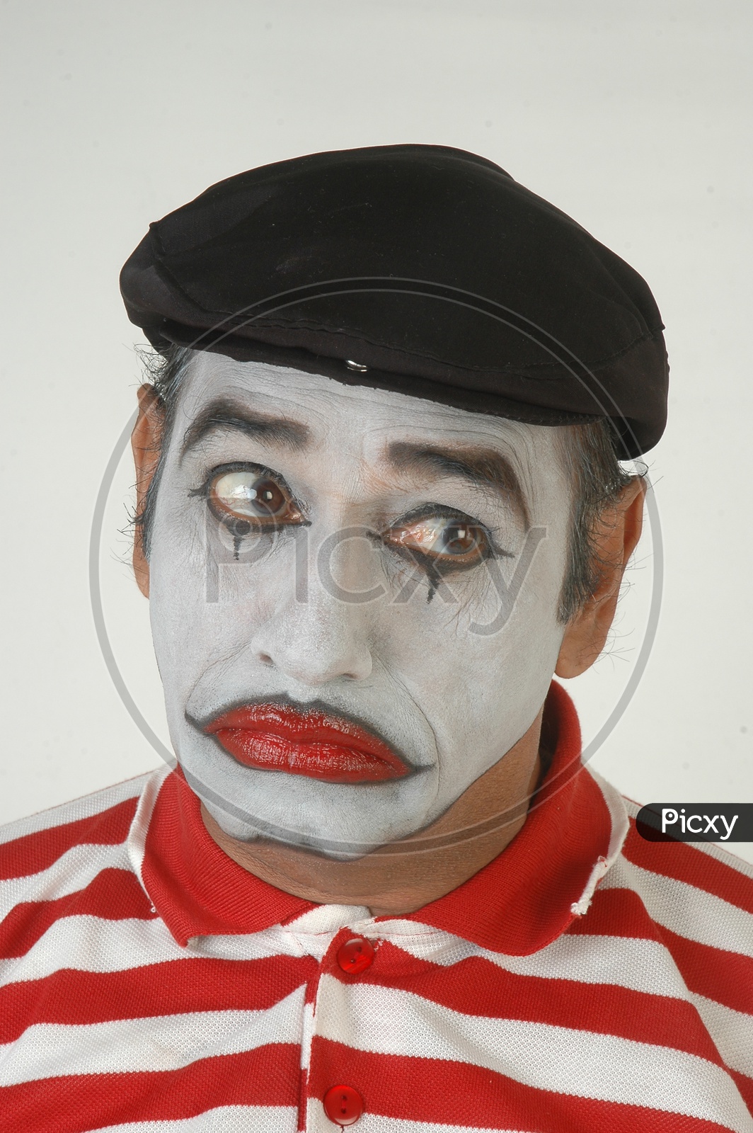 Image of Mime Artist With Expressions-VQ657158-Picxy