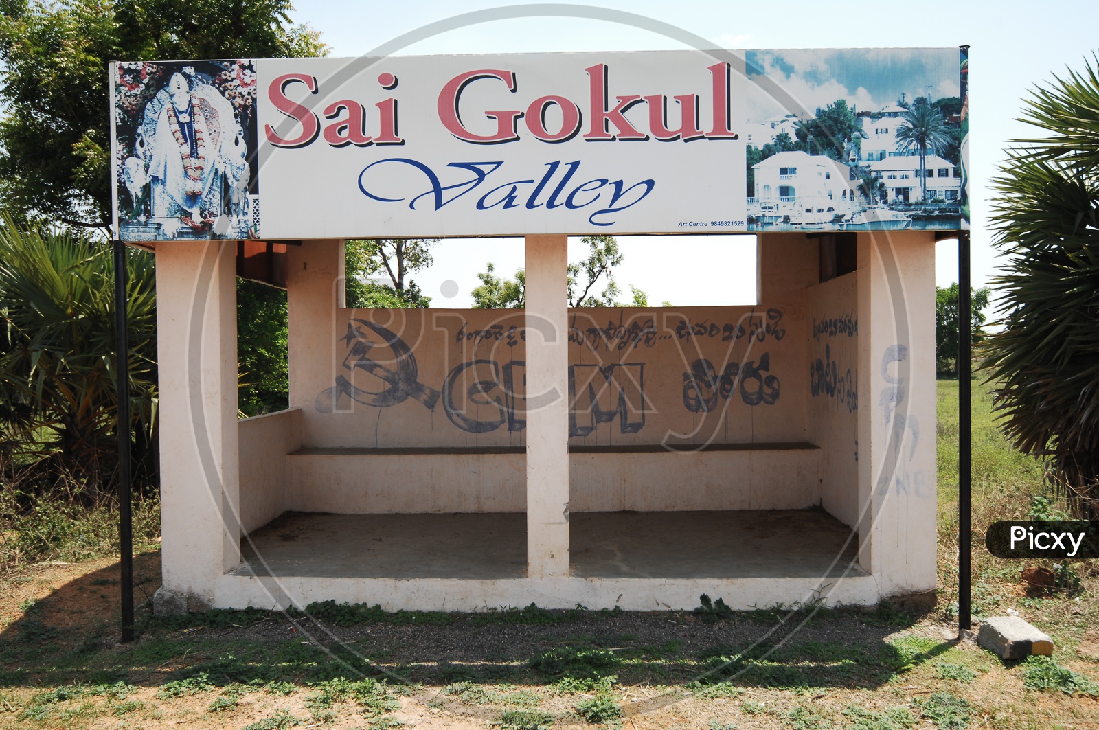 Image of Sai Gokul Valley Busstop-GQ440129-Picxy