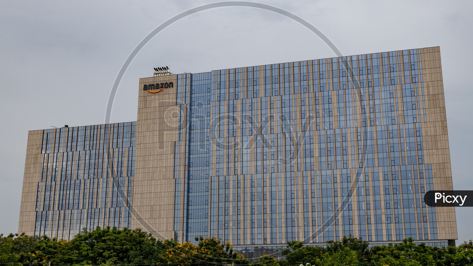 Image of Amazon Hyderabad Campus Facade-BP925457-Picxy
