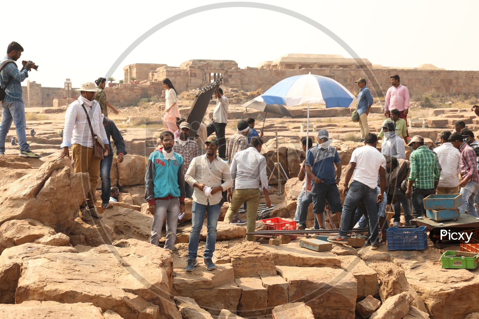 Image of Movie Shooting Location With Camera-VD830078-Picxy