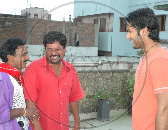 Image of Actor Nithin Movie Working Stills-QX543182-Picxy