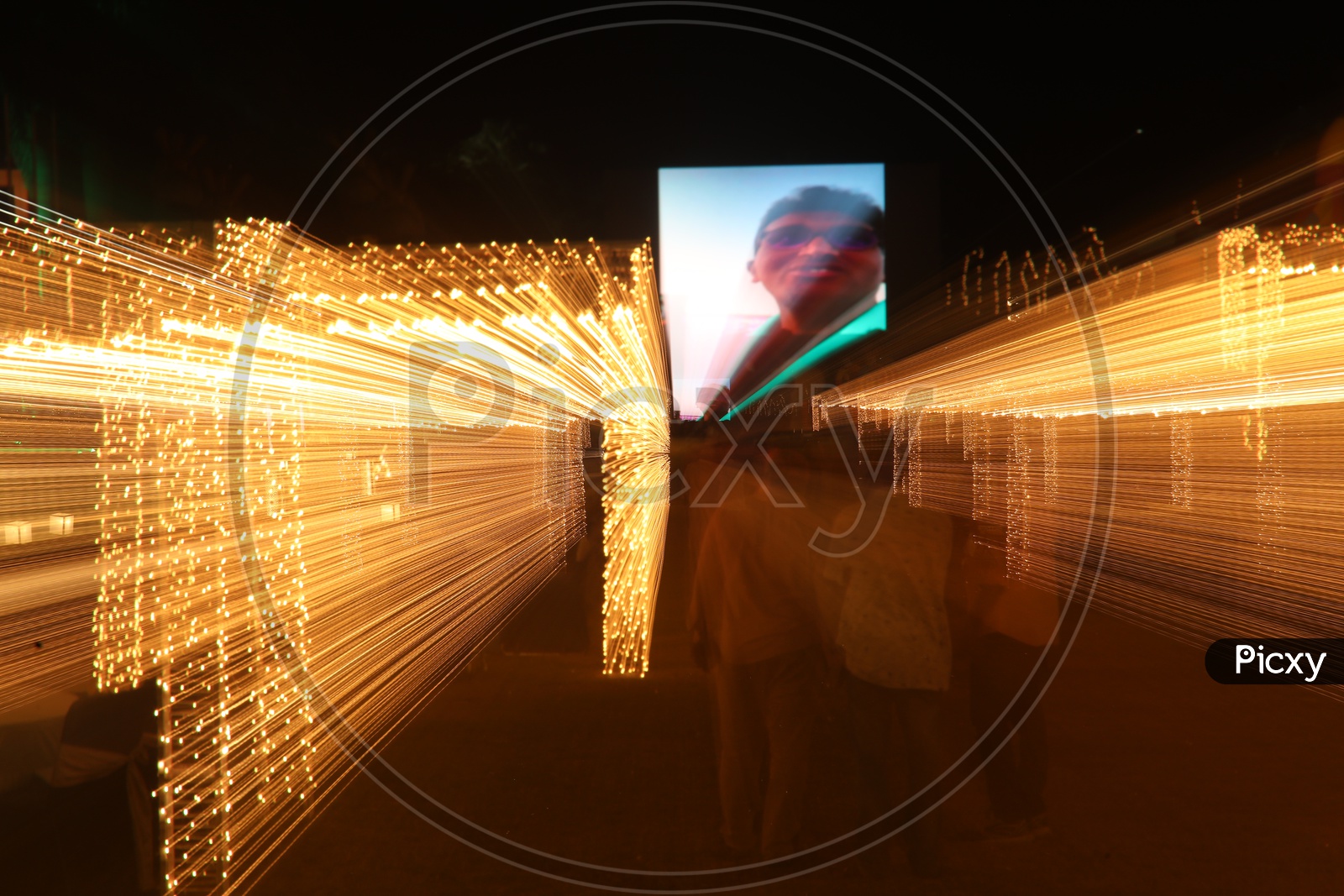 Image of Led Light Patterns Background or Template-VK862032-Picxy