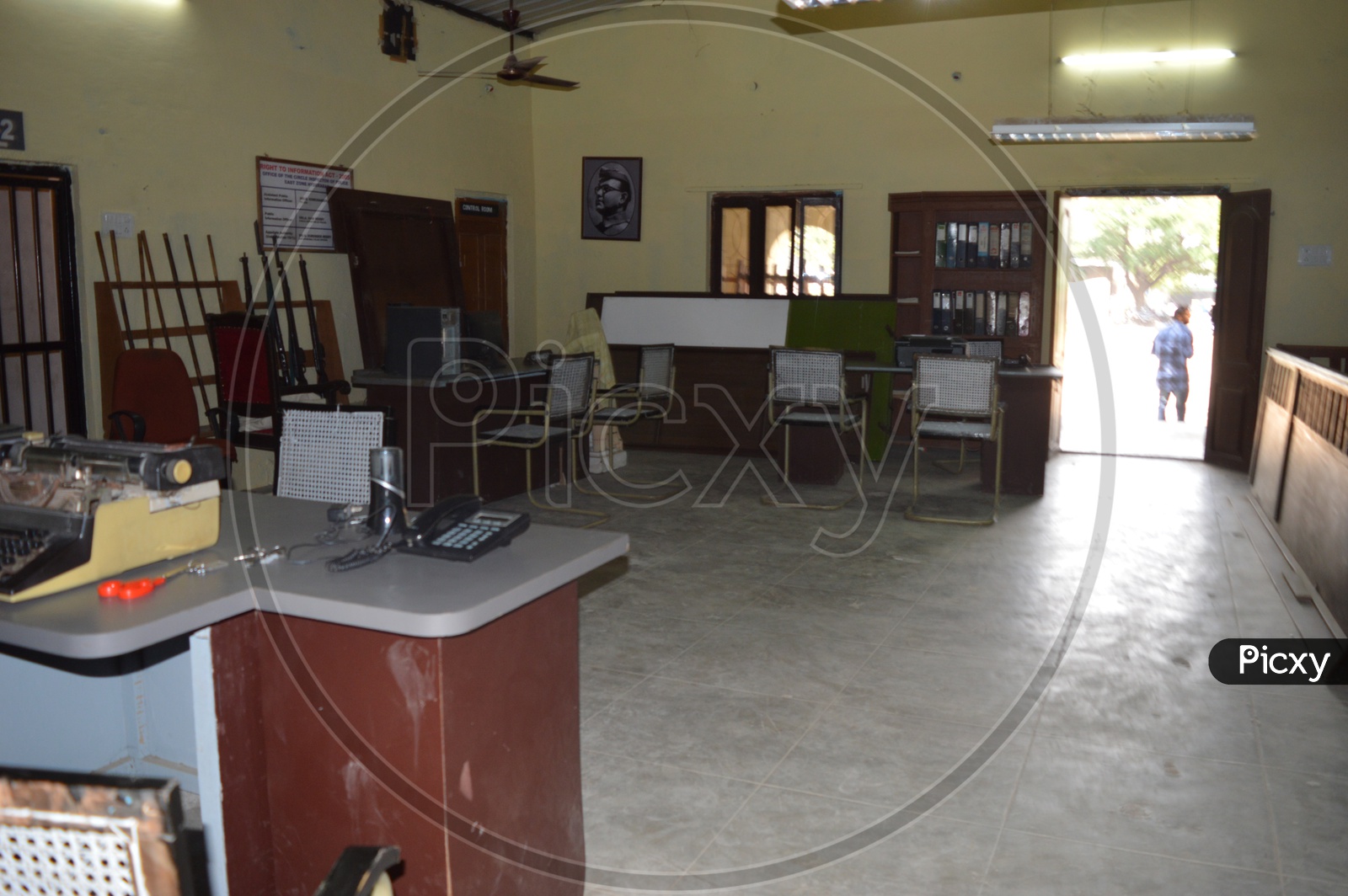 Image of Police Station set for Movie-YS808144-Picxy