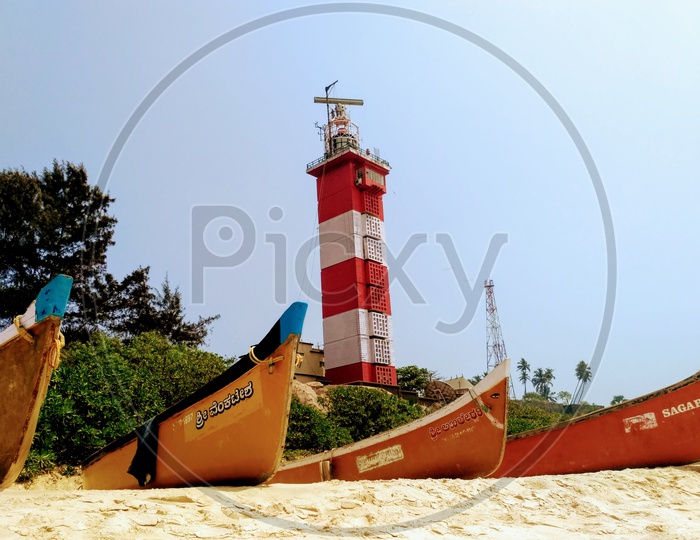 Image of NITK light house Mangalore-BK214561-Picxy