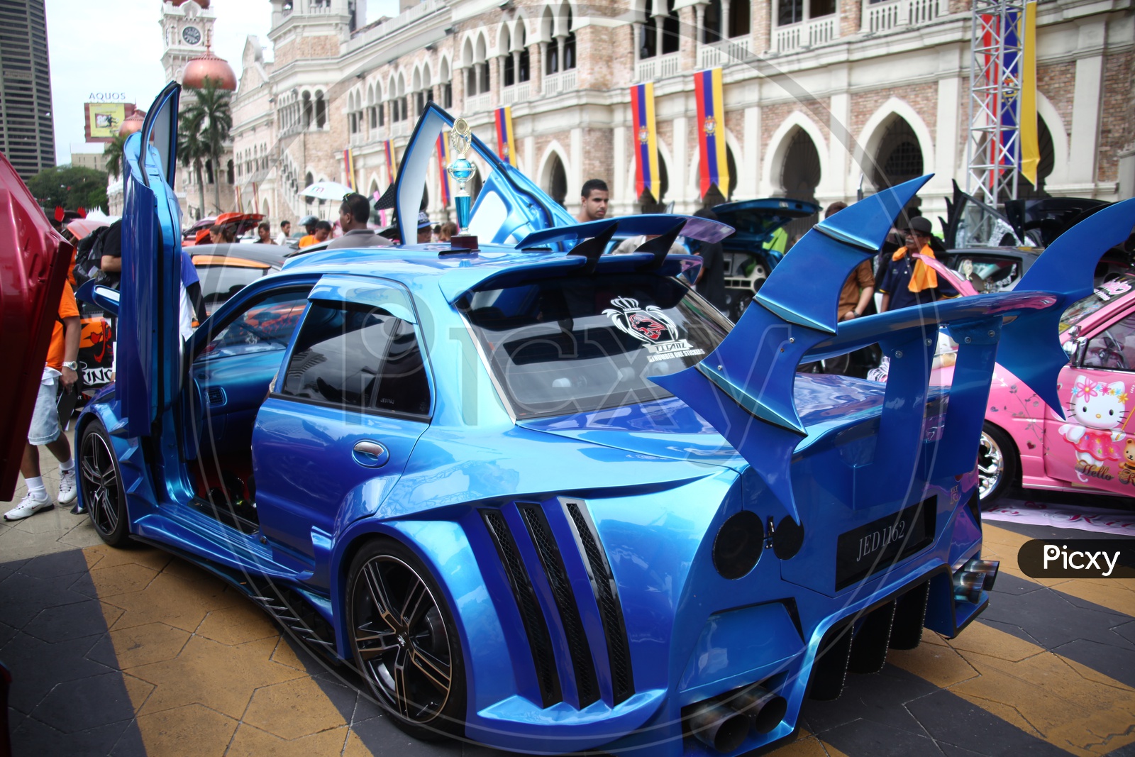 Image of Super Cars Modified In a Car Expo-GS912221-Picxy
