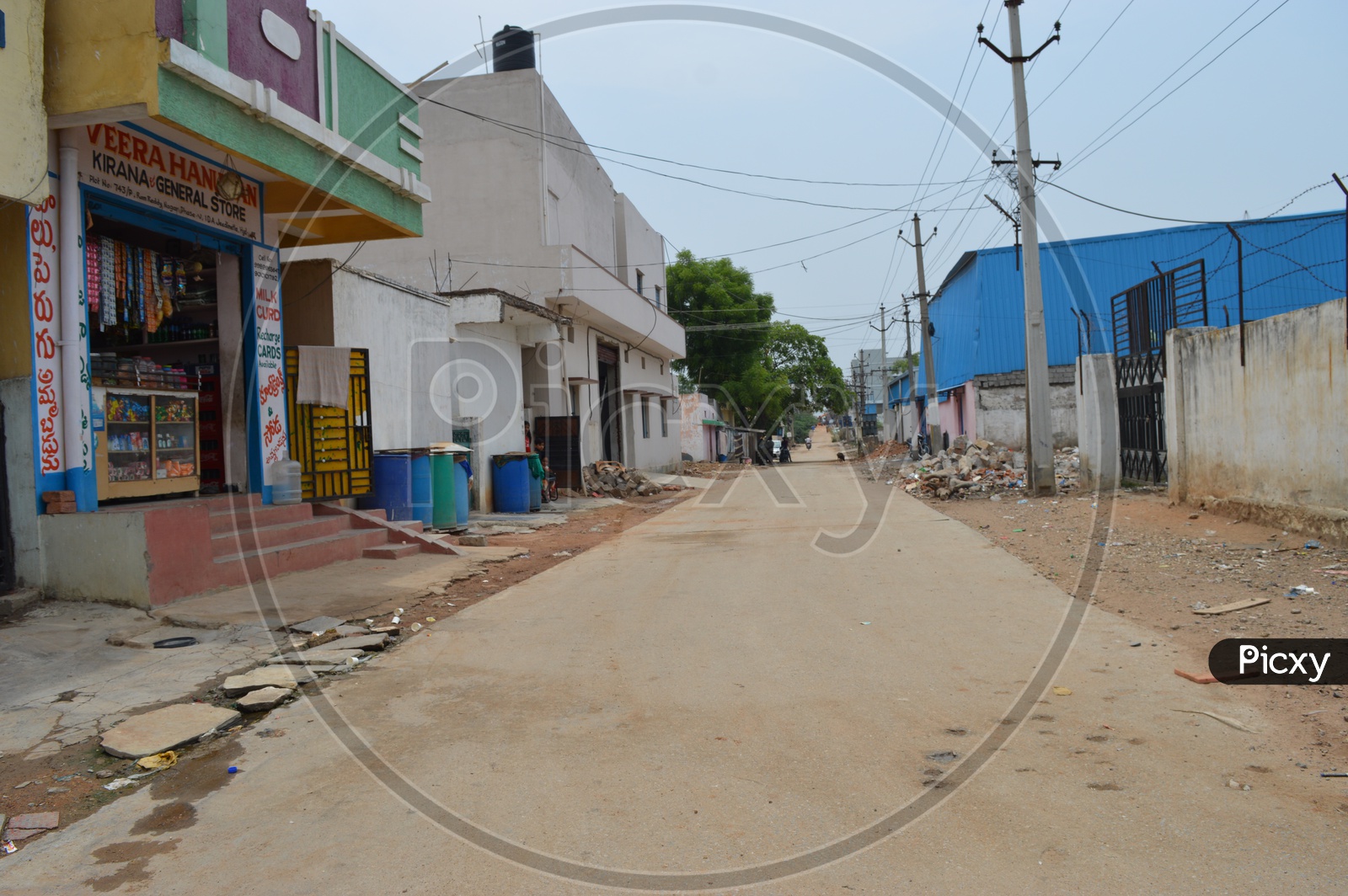 Image of Streets Of a Residential Area colony-YC832776-Picxy