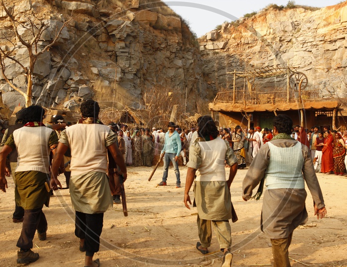 Image of Movie Fight Scene With Goons-YA186371-Picxy