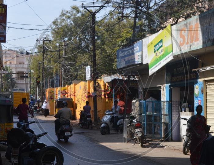 Image of Streets Roads In a residential Colony-VW297864-Picxy