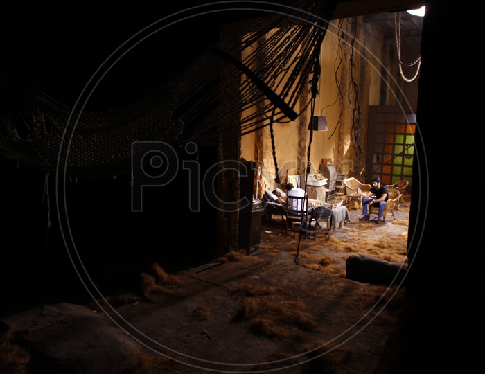Image of Doctor Treating a Patient In a Unconditioned room-BT367052-Picxy