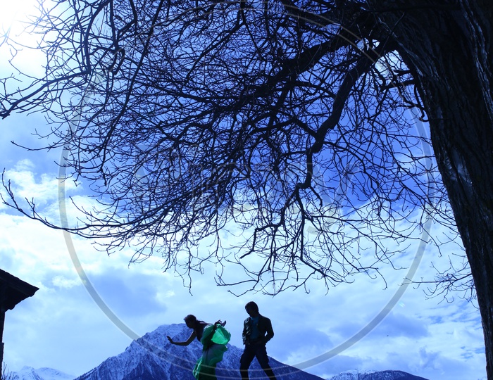 Image of Couple Dancing On The Swiss Alps-VB674408-Picxy
