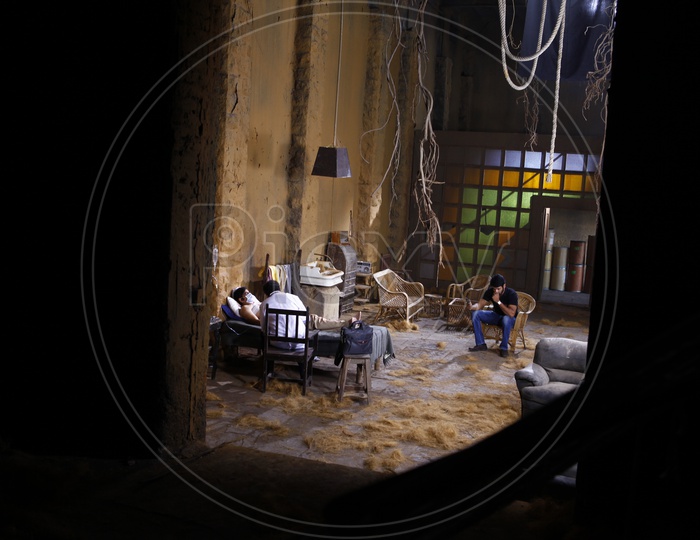 Image of Doctor Treating a Patient In a Unconditioned room-PR318683-Picxy