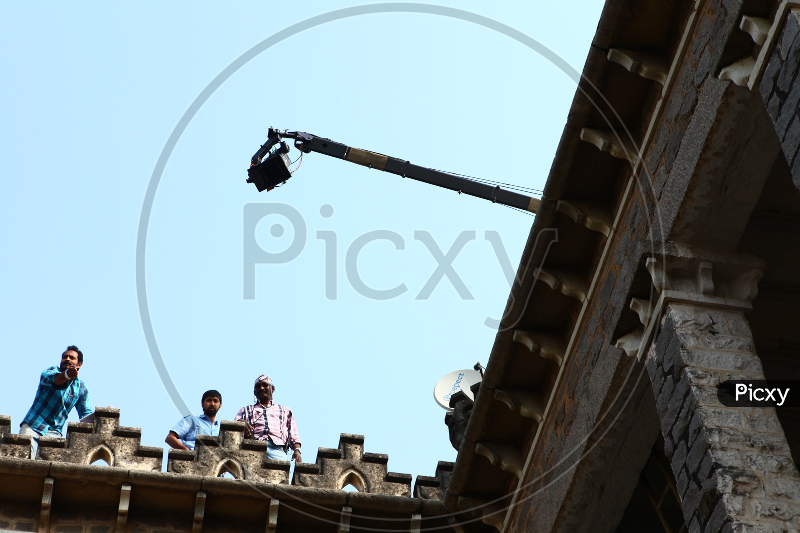 Image of Trolley Or Jimmy Camera In Movie Shooting-SL294282-Picxy